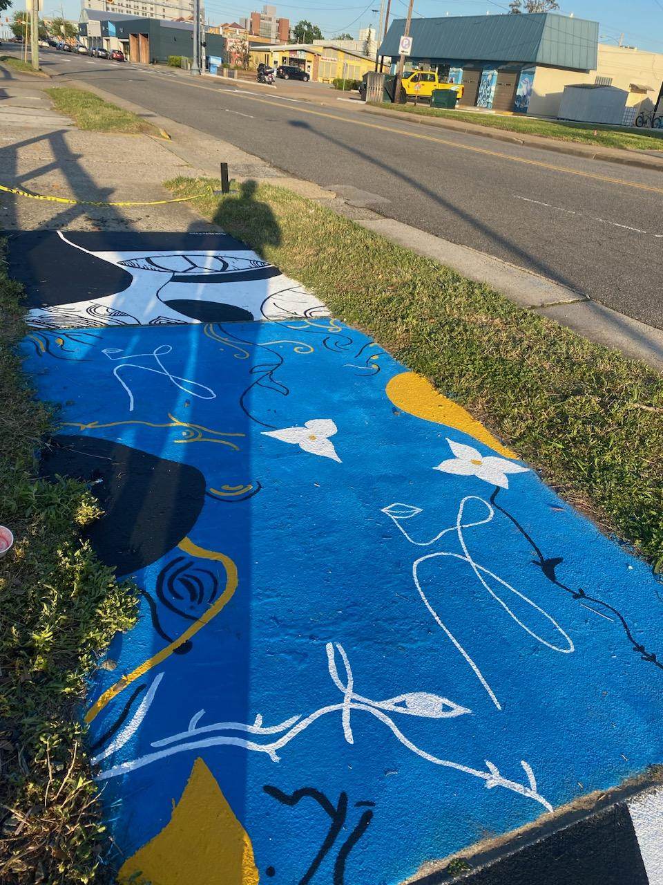 Sidewalk Art & Creative Crosswalks - ViBe Creative District