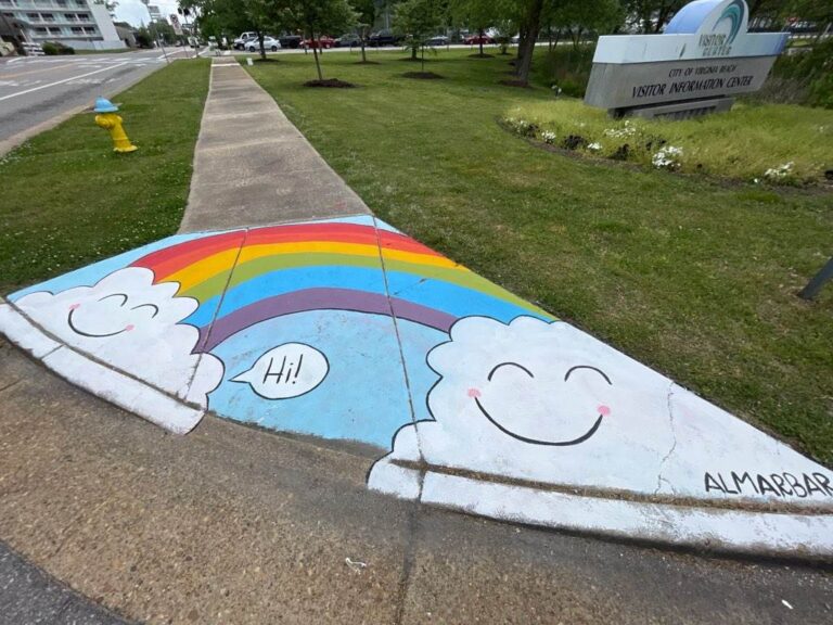 Sidewalk Art & Creative Crosswalks - ViBe Creative District