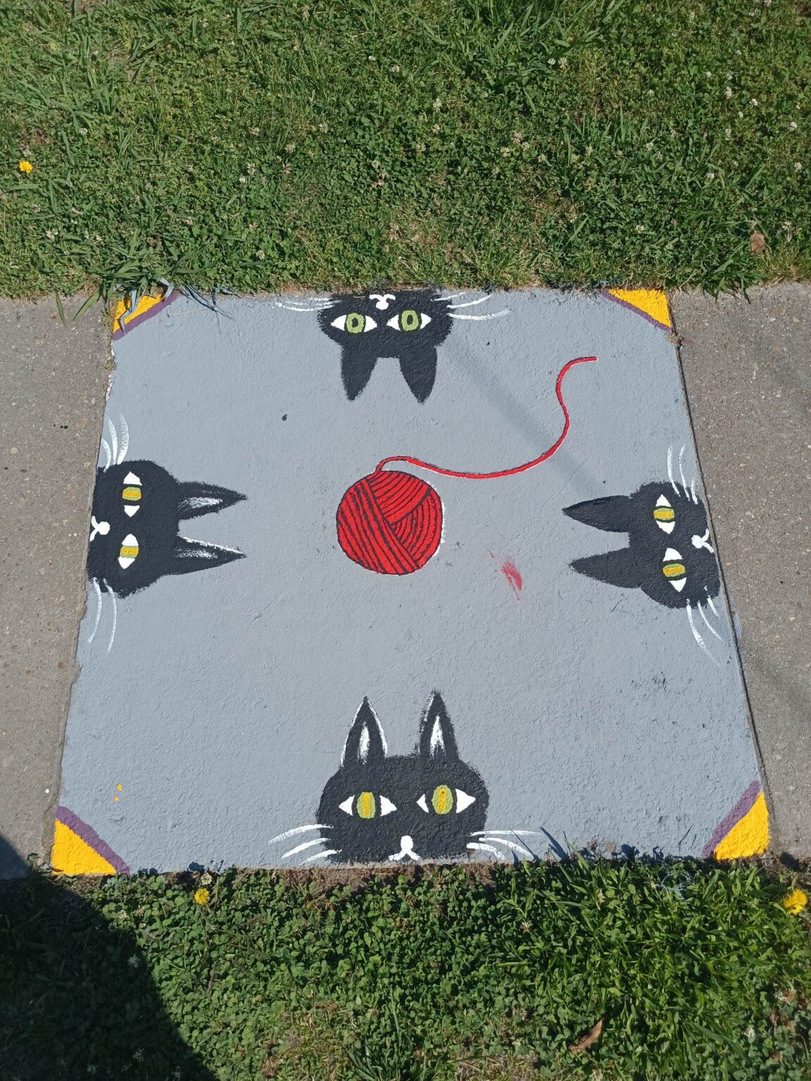Sidewalk Art & Creative Crosswalks - ViBe Creative District