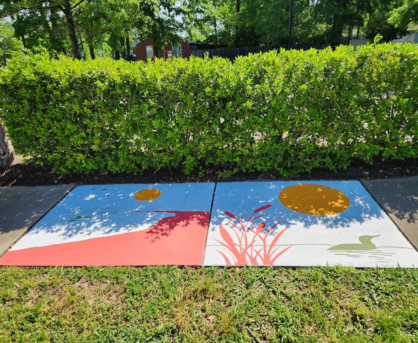 Sidewalk Art & Creative Crosswalks - ViBe Creative District