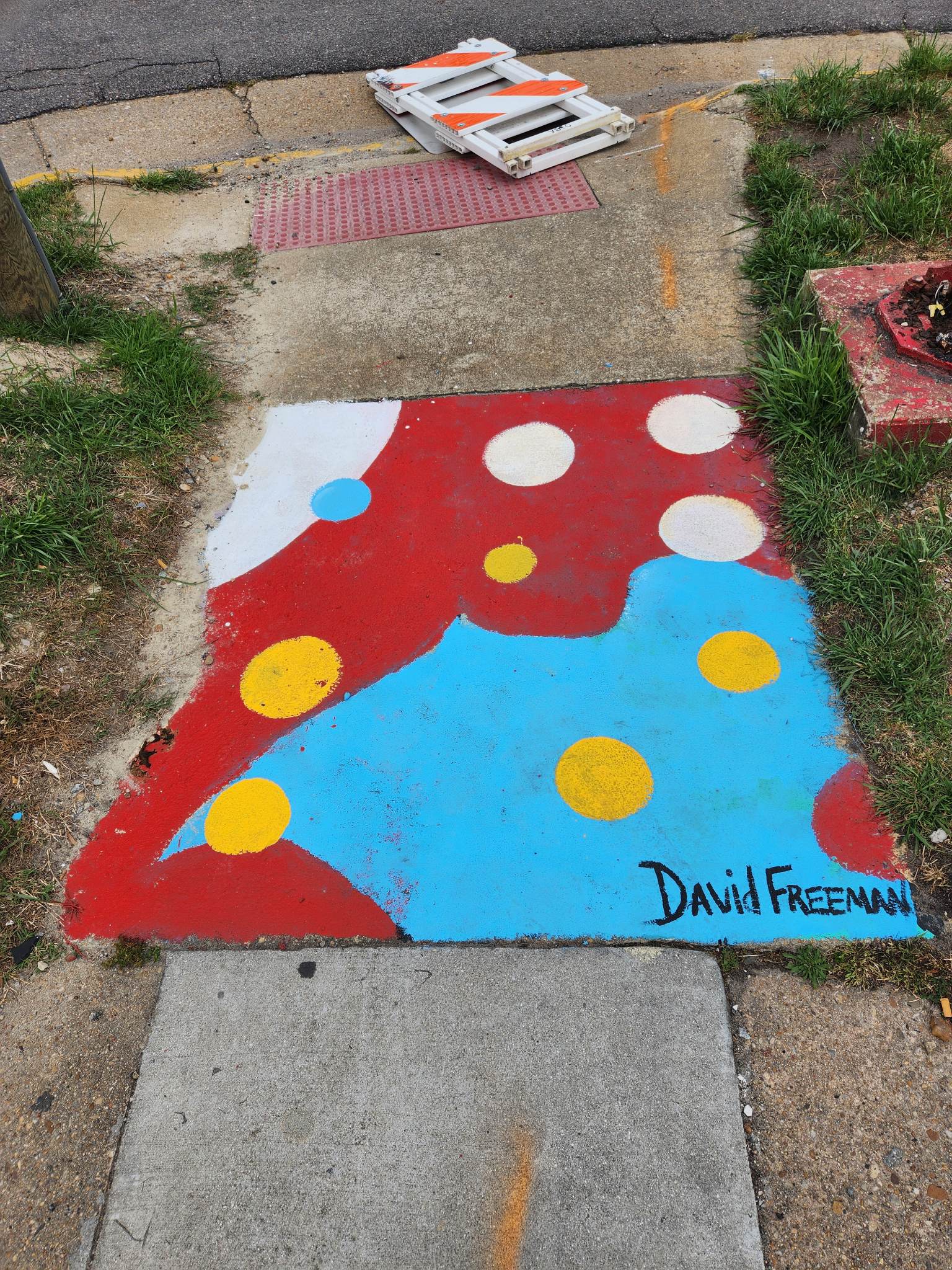 Sidewalk Art & Creative Crosswalks - ViBe Creative District