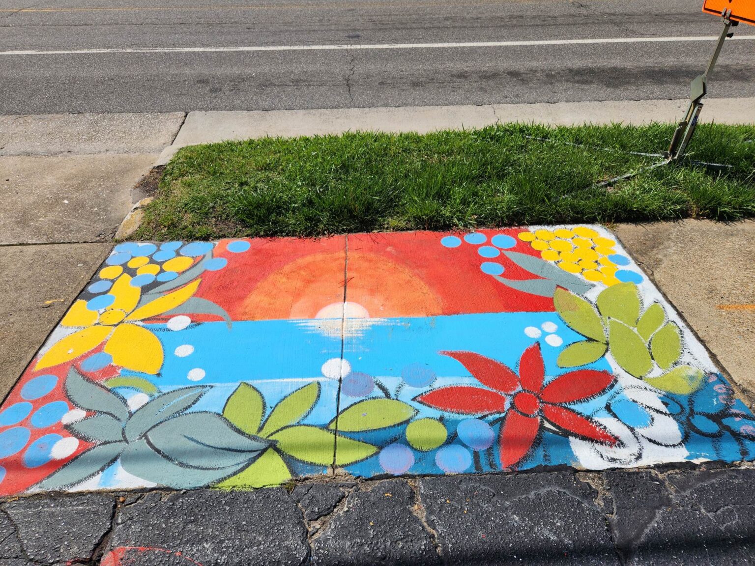 Sidewalk Art & Creative Crosswalks - ViBe Creative District