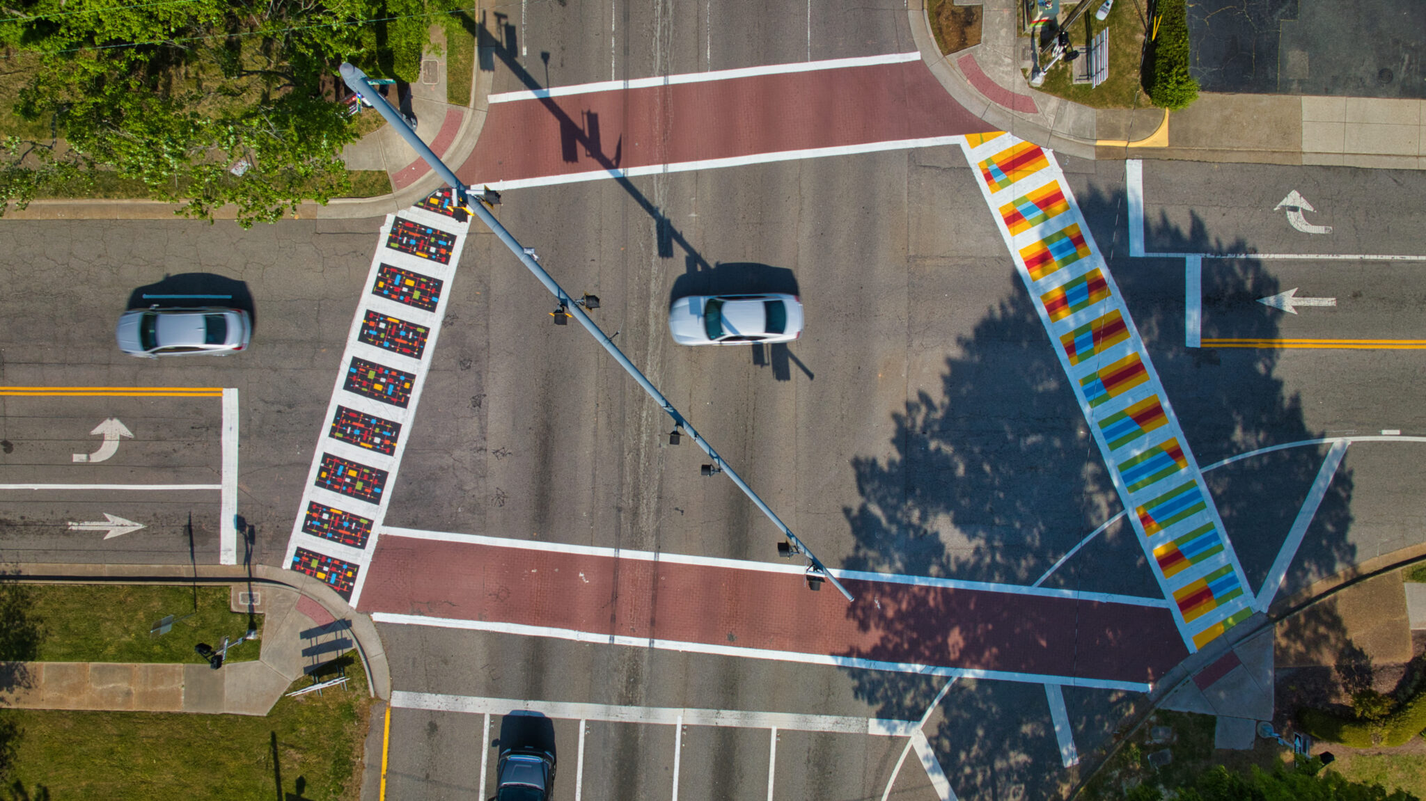 Sidewalk Art & Creative Crosswalks - ViBe Creative District