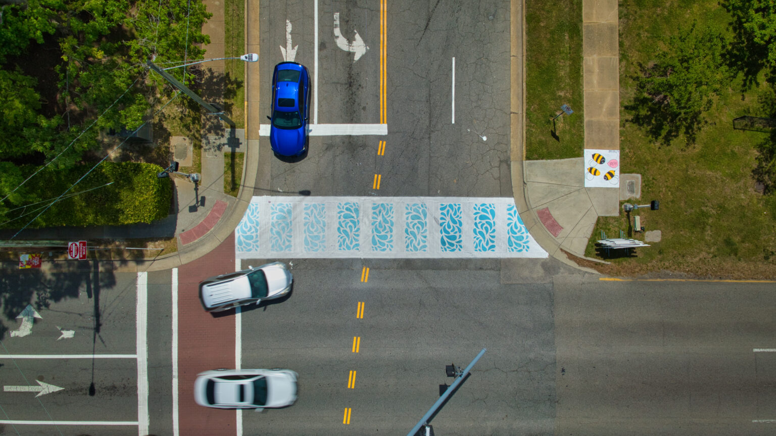 Sidewalk Art & Creative Crosswalks - ViBe Creative District