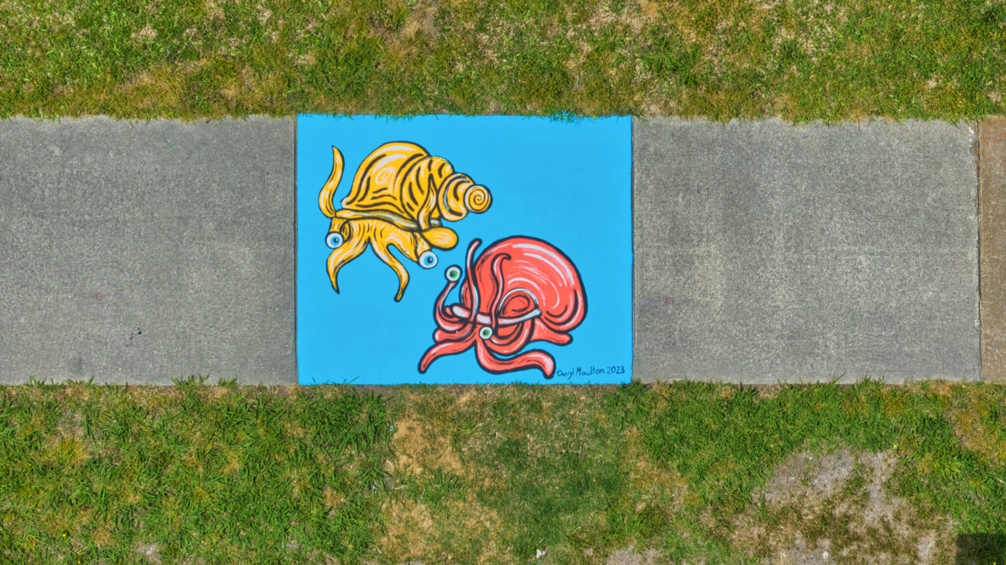 Sidewalk Art & Creative Crosswalks - ViBe Creative District