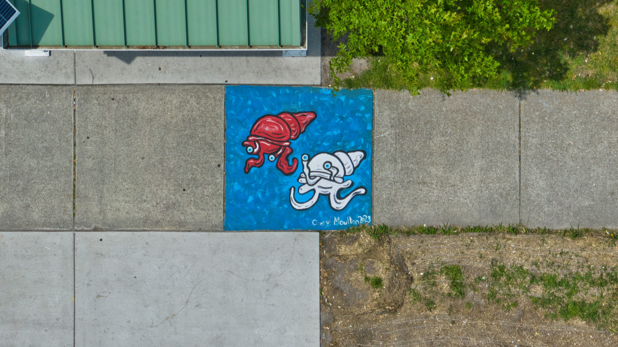 Sidewalk Art & Creative Crosswalks - ViBe Creative District